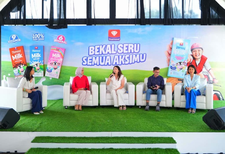 Diamond UHT Milk 2025 Gelar "Bekal Seru Semua Aksimu”.